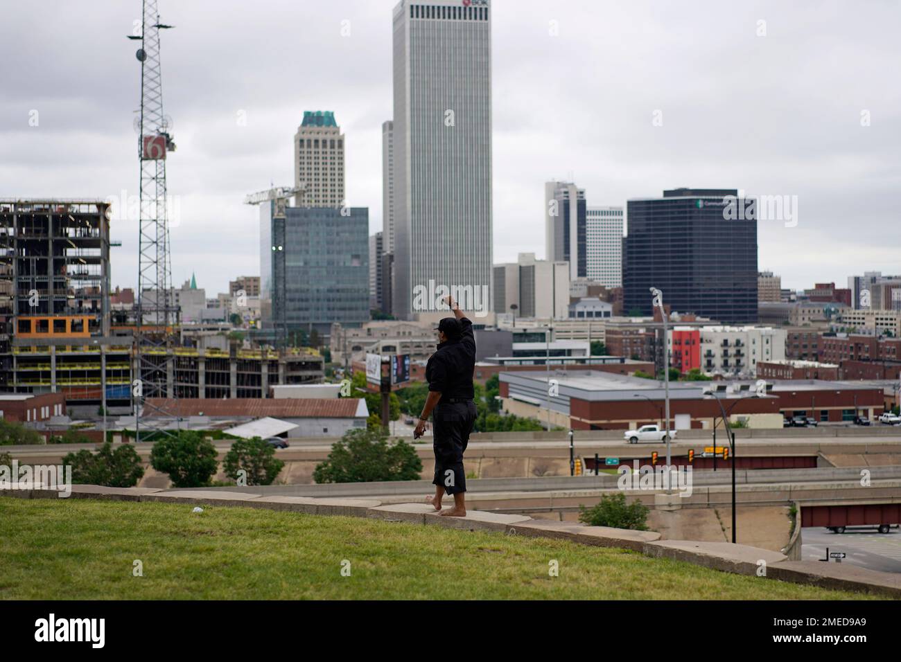 "Rise up ancestors and fight, they're still shooting unarmed people ...