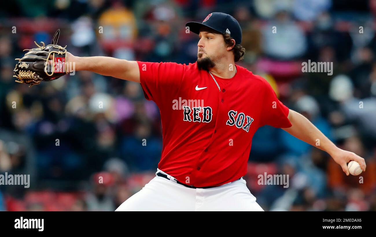 Boston Red Sox's Josh Taylor pitches against the Miami Marlins during ...