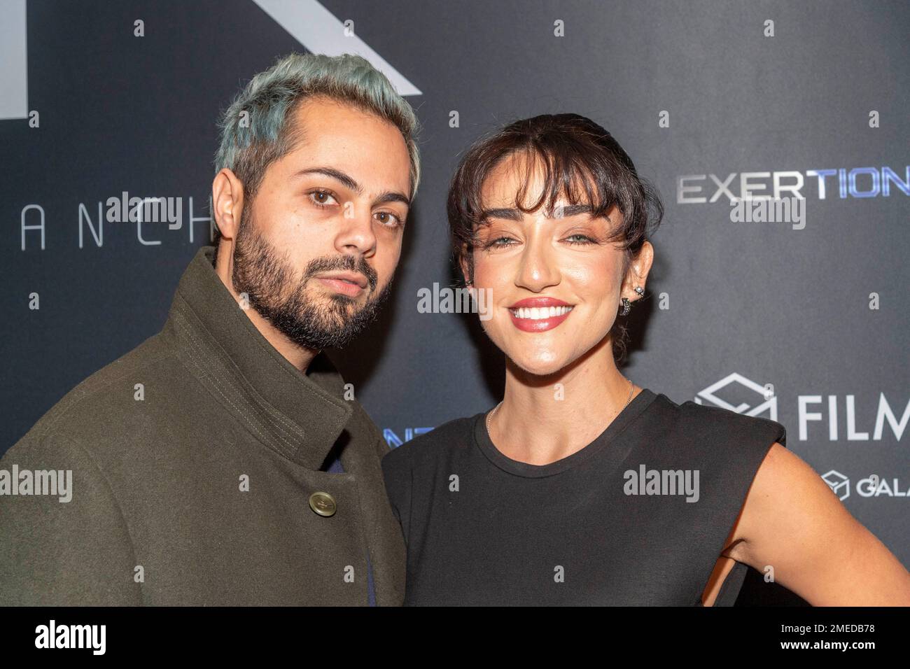 Los Angeles, USA. 23rd Jan, 2023. Yuri Alves, Mimi Davila attends Blockchain Giant Gala Film and ...