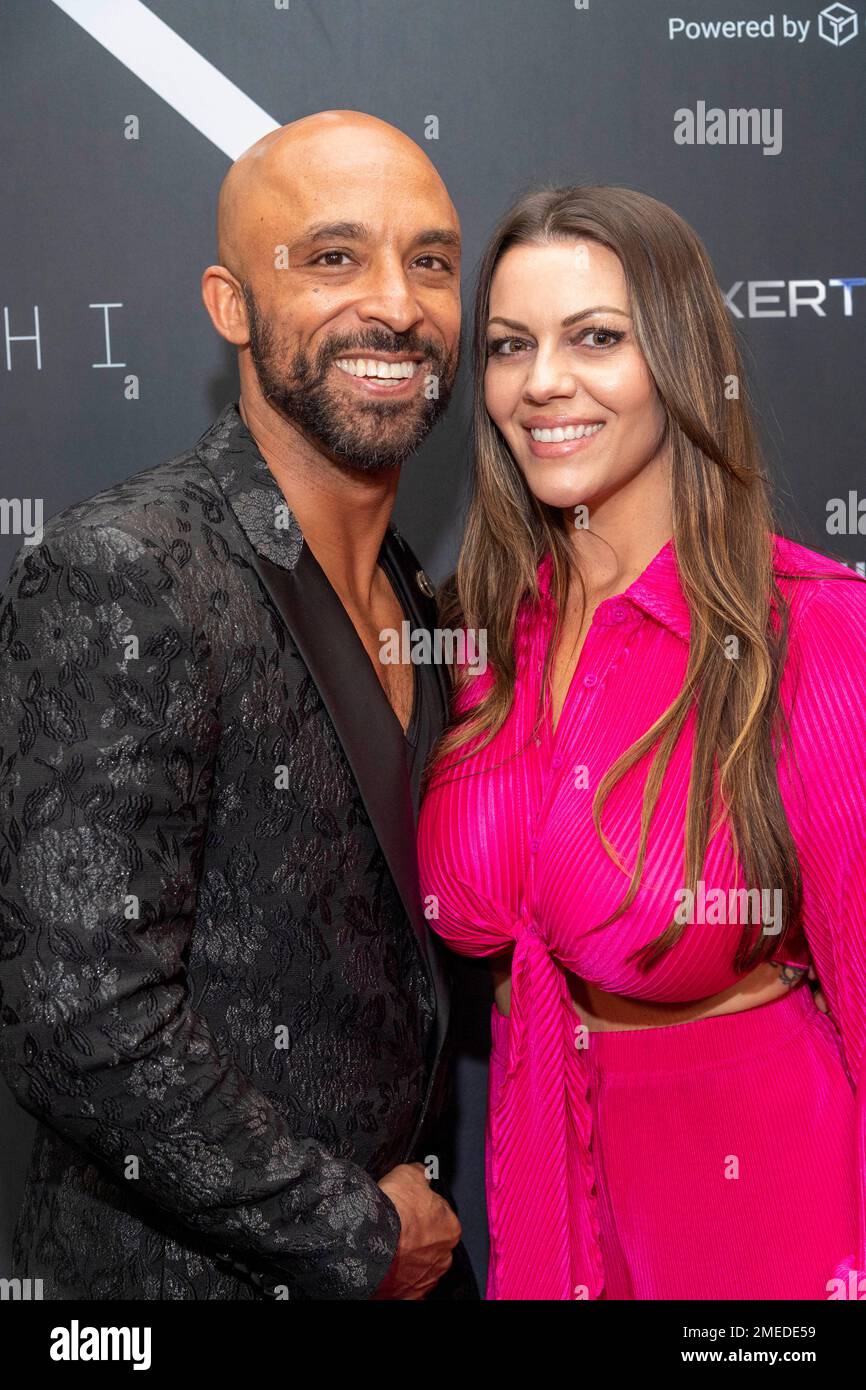 Los Angeles, USA. 23rd Jan, 2023. David Bianchi, Kelly Kristin attend Blockchain Giant Gala Film ...