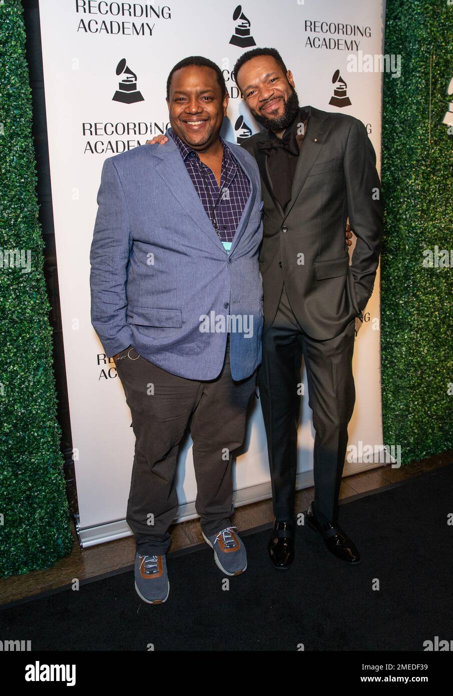 John-Andrew Morrison and Jason Veasey attend 2023 GRAMMY New York ...