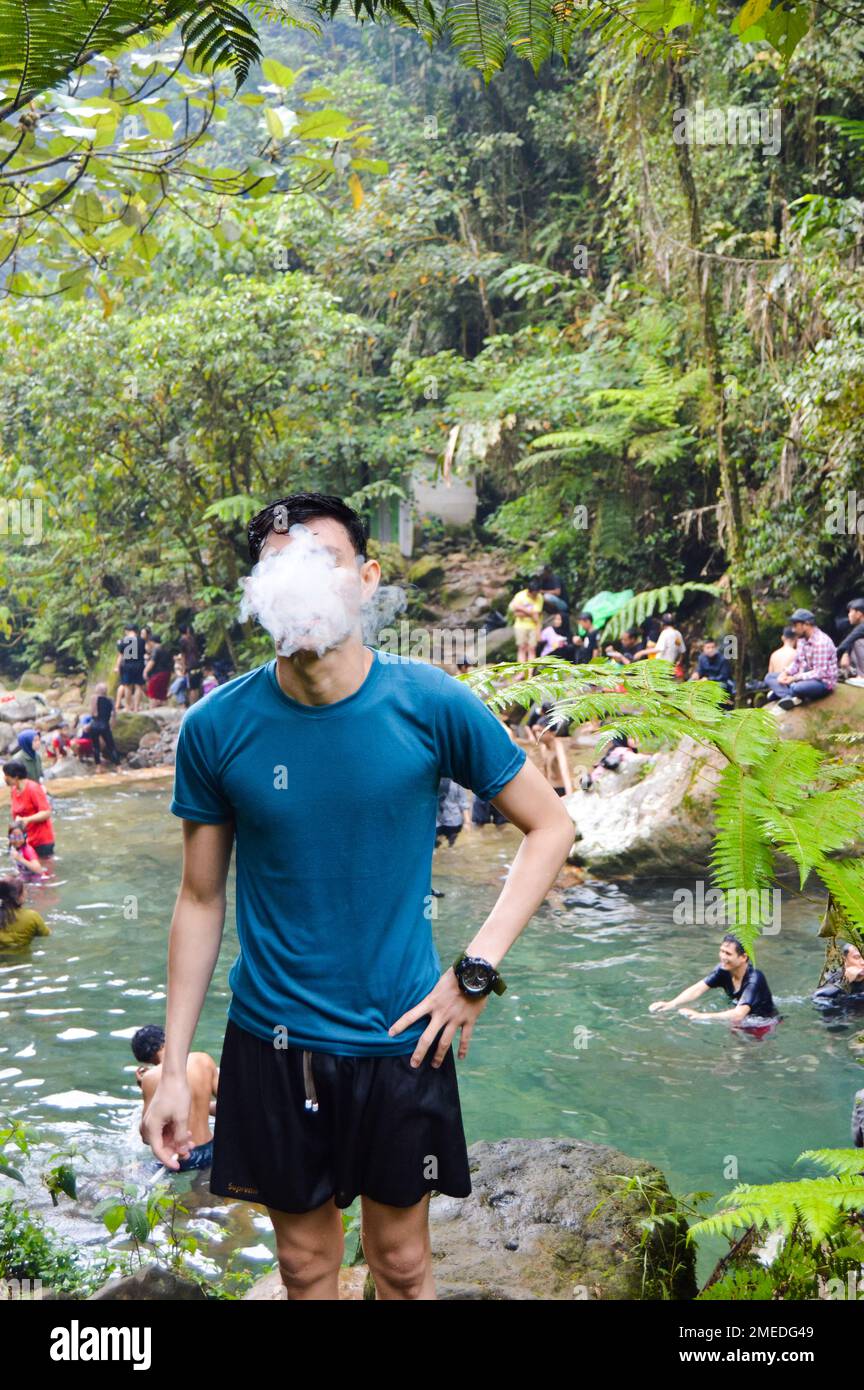 Swimming, Playing In The Water And Enjoying The Natural Beauty Of The ...