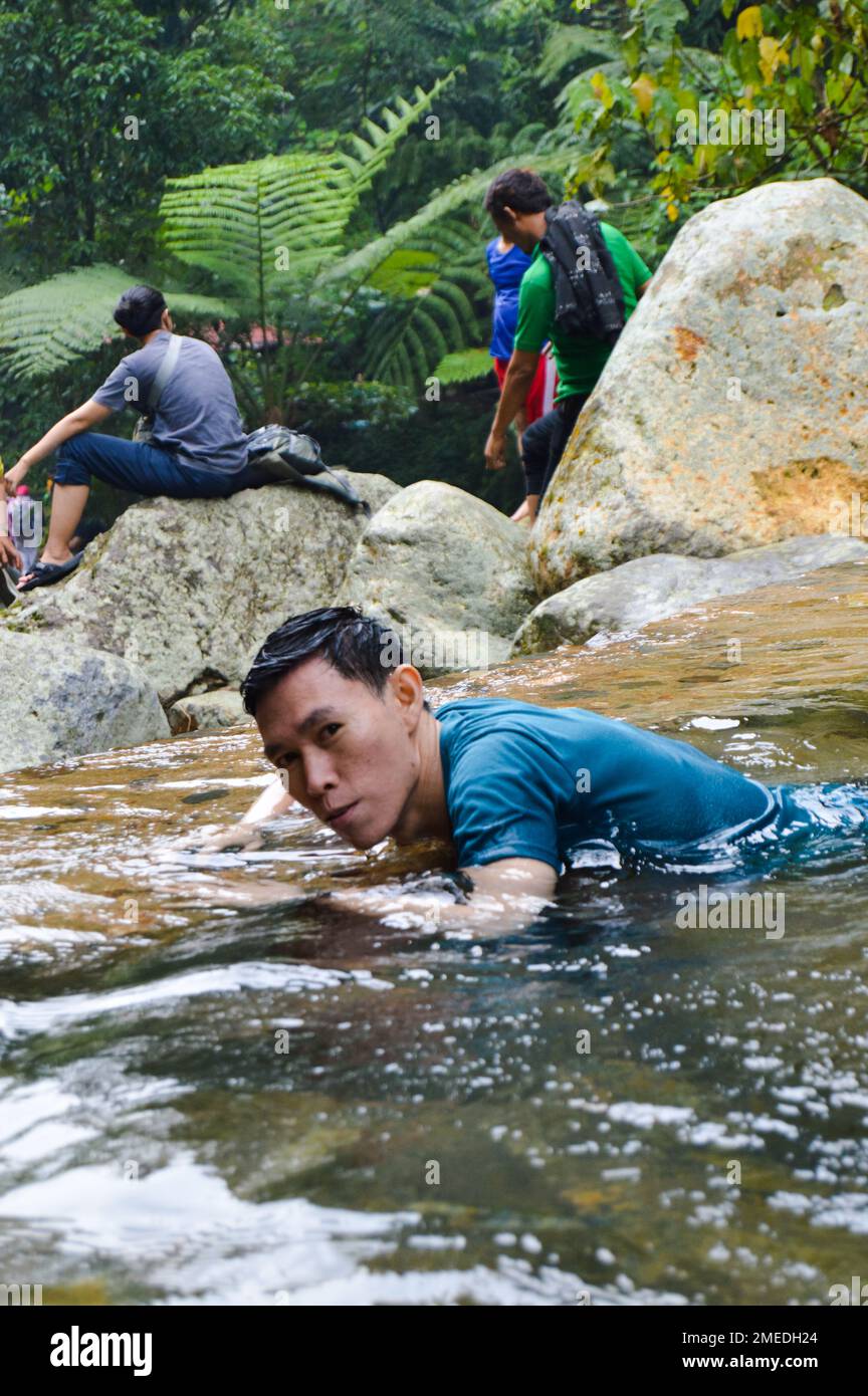 Swimming, Playing In The Water And Enjoying The Natural Beauty Of The ...