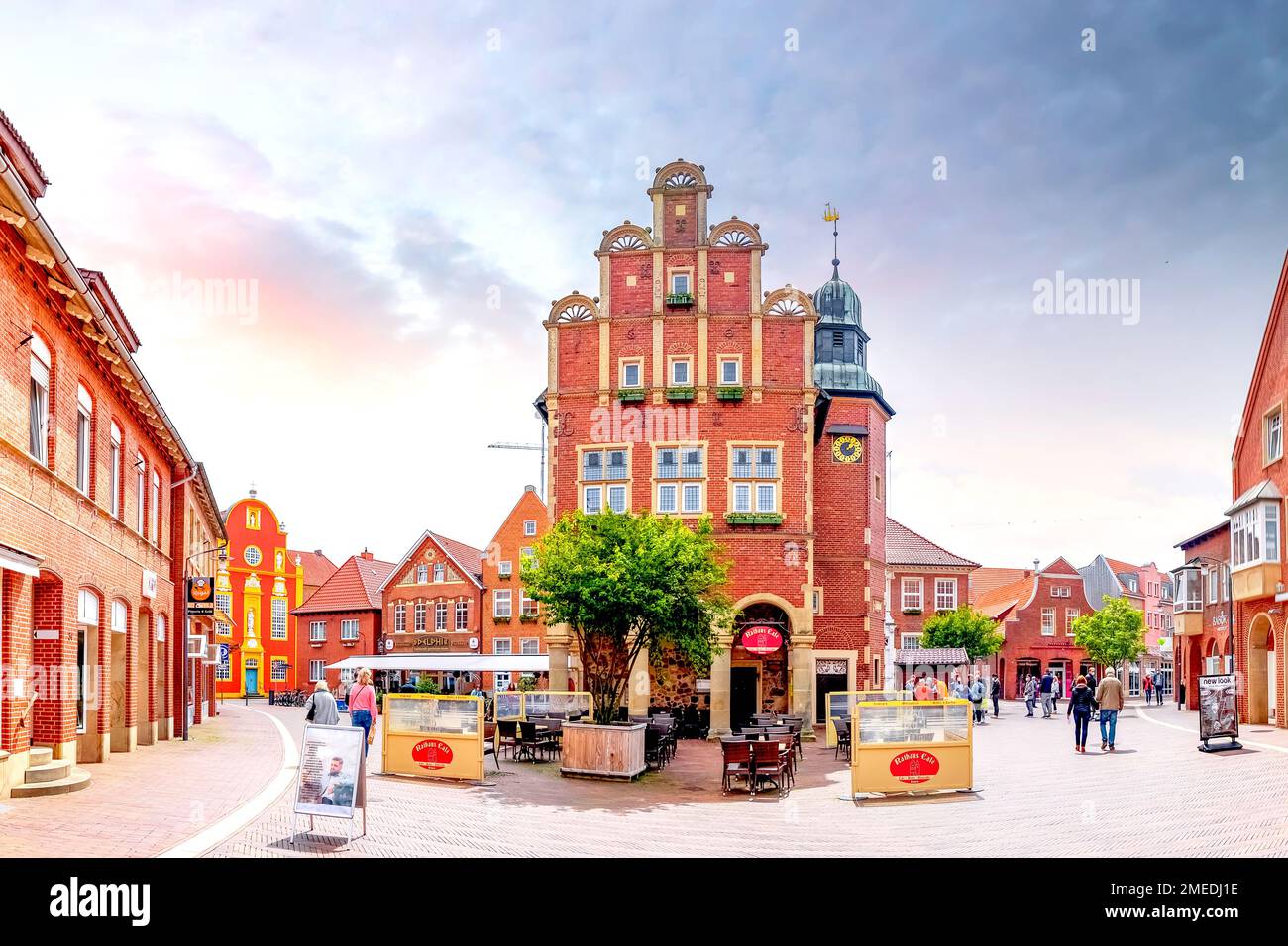 Old city of Meppen, Germany Stock Photo - Alamy
