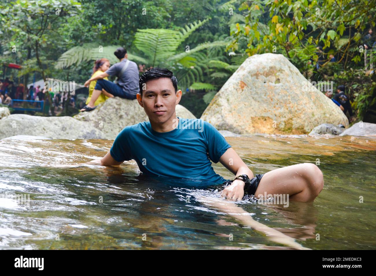 Swimming, Playing In The Water And Enjoying The Natural Beauty Of The ...