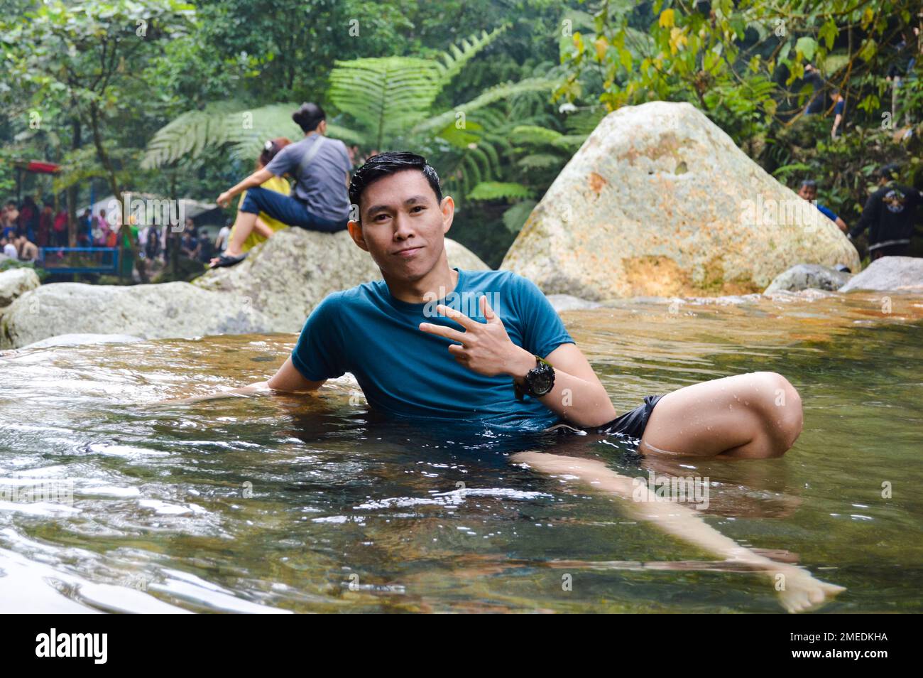 Swimming, Playing In The Water And Enjoying The Natural Beauty Of The ...