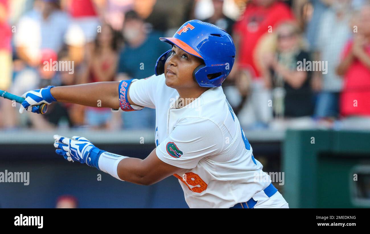 Florida utility Jordan Matthews (99) during an NCAA softball game ...