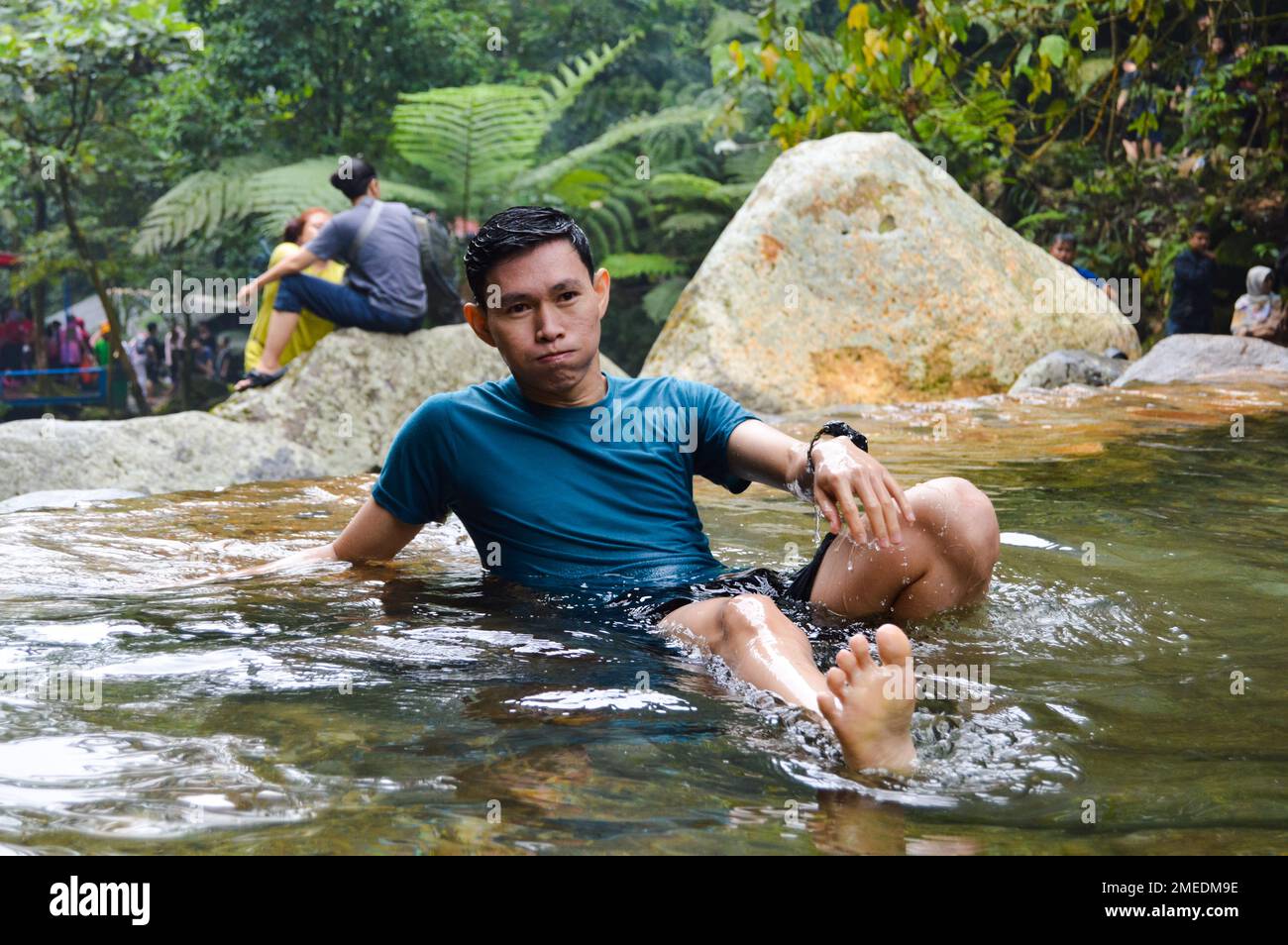 Swimming, Playing In The Water And Enjoying The Natural Beauty Of The ...