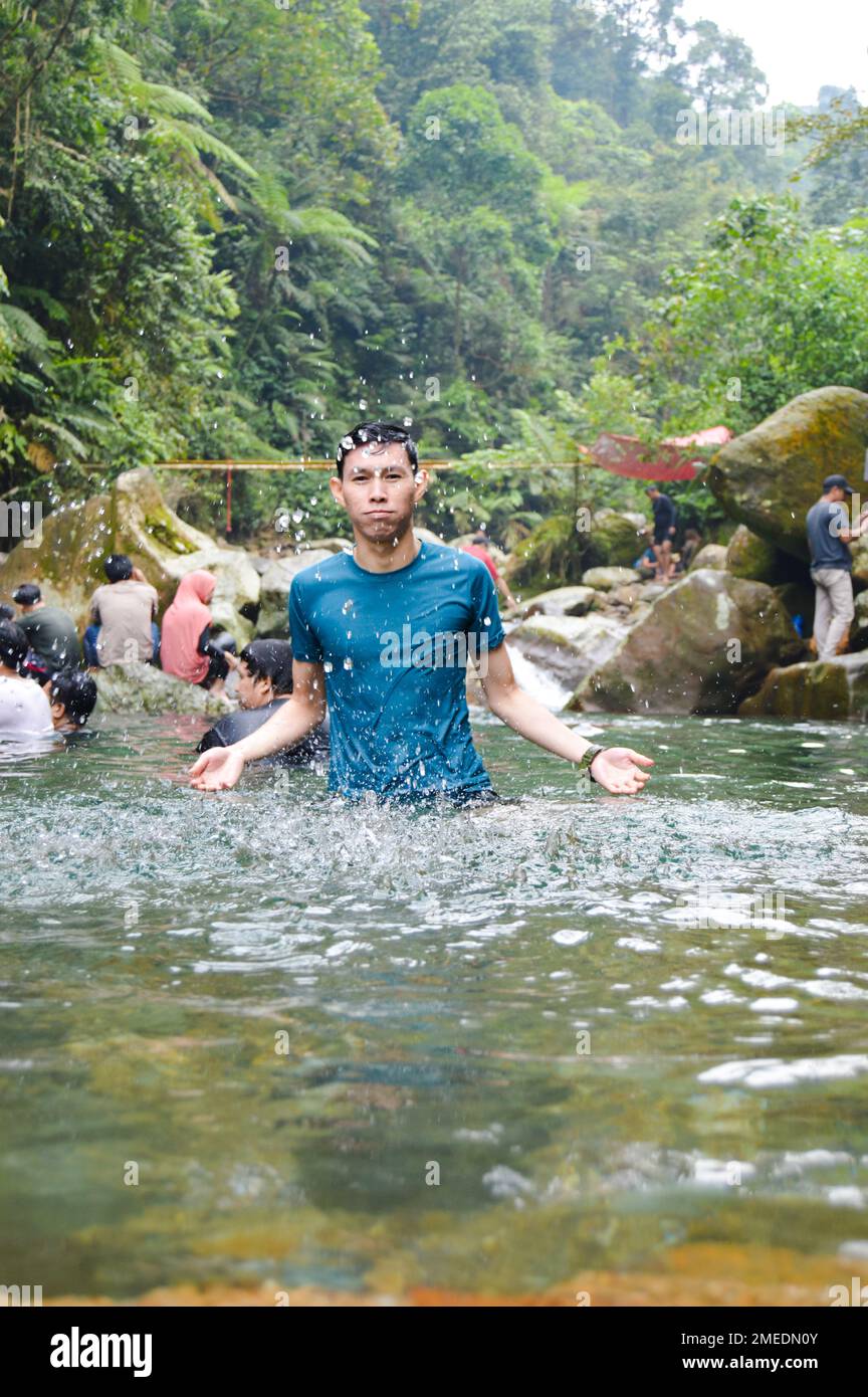 Swimming, Playing In The Water And Enjoying The Natural Beauty Of The ...