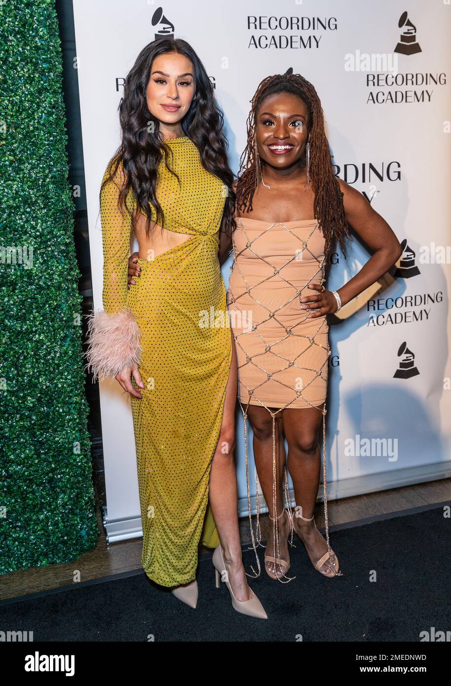 Samantha Pauly and Brittney Mack attend 2023 GRAMMY New York Chapter ...