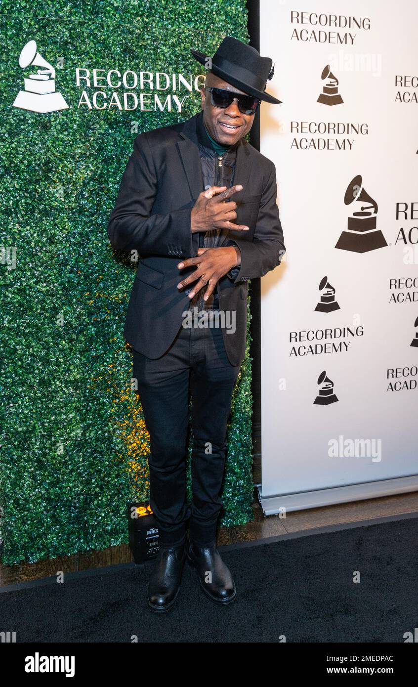 Jerry "Wonda" Duplessis attends 2023 GRAMMY New York Chapter Nominee ...