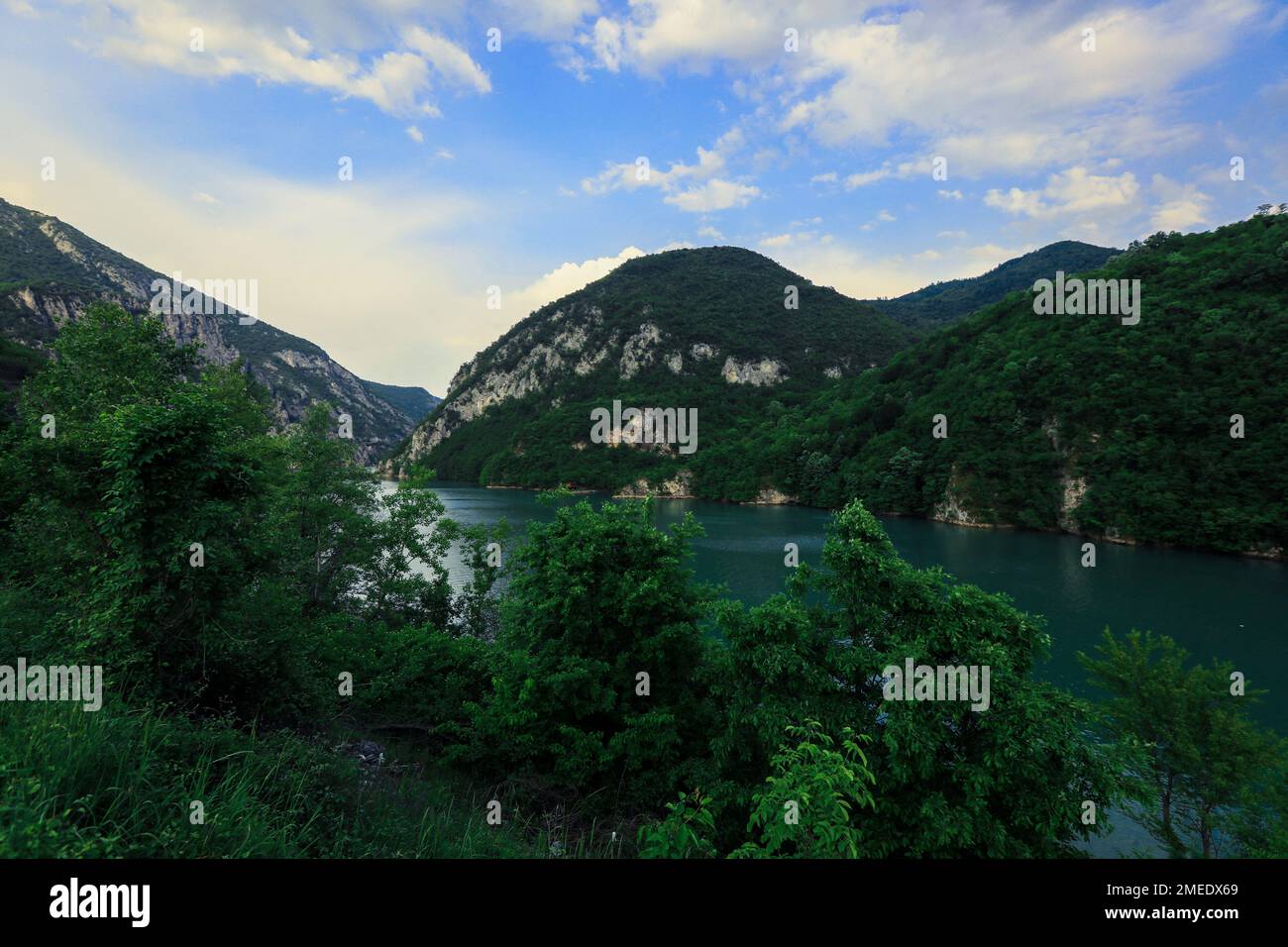 Amazing View to the Nature and Drina river of Bosnia and Herzegovina ...