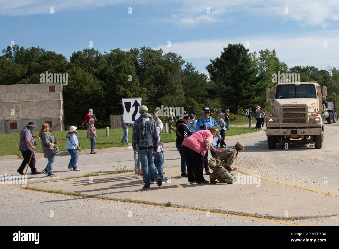 Convoy lane hi-res stock photography and images - Alamy