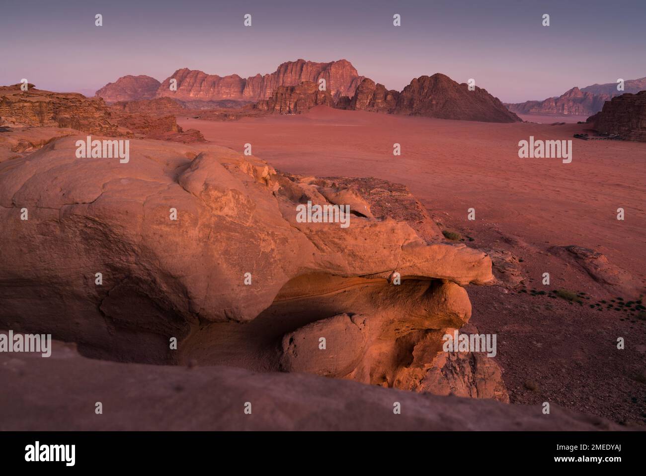 Wadi Rum desert, Jordan, Asia Stock Photo - Alamy
