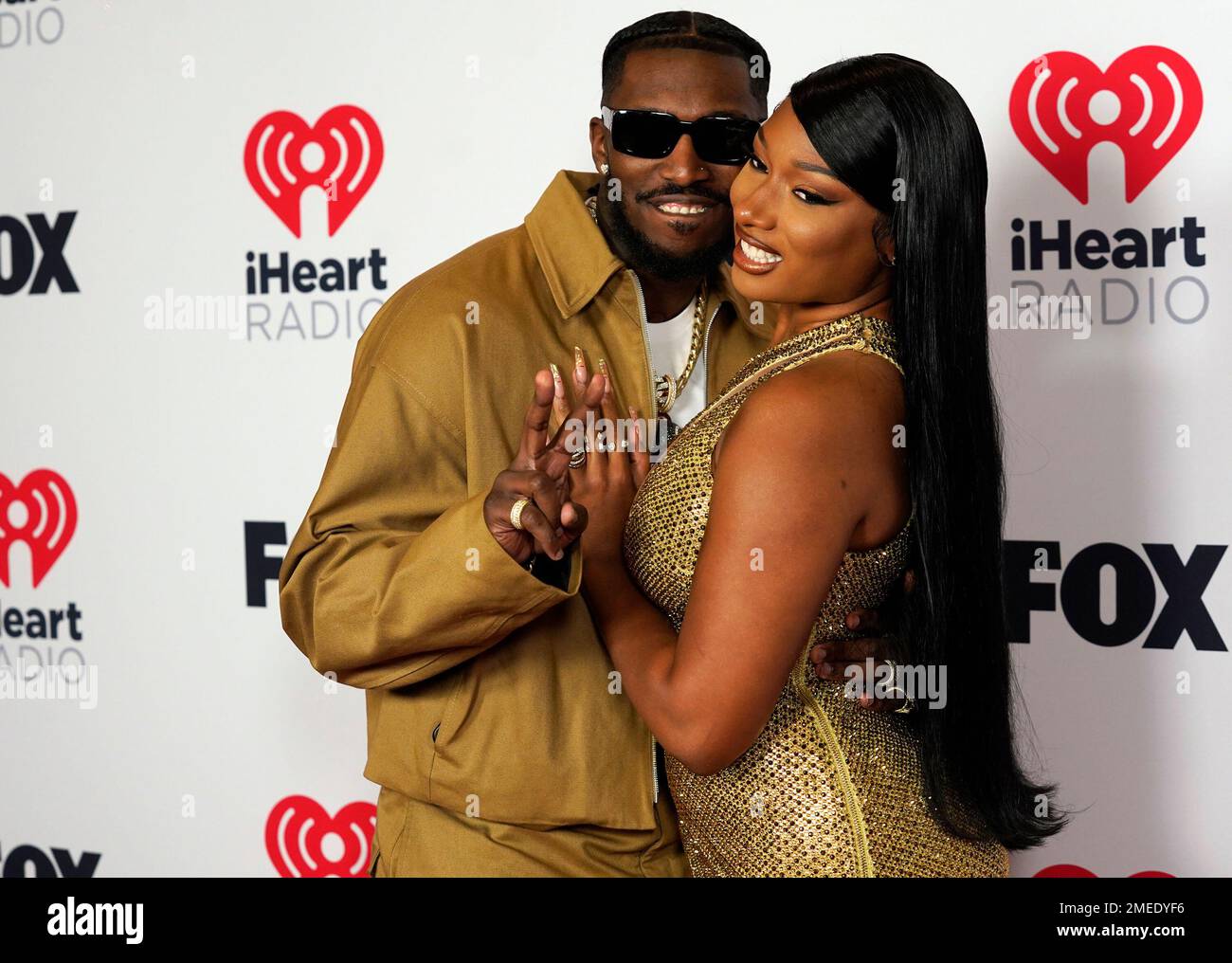 Pardison "Pardi" Fontaine, left, and Megan Thee Stallion attend the ...