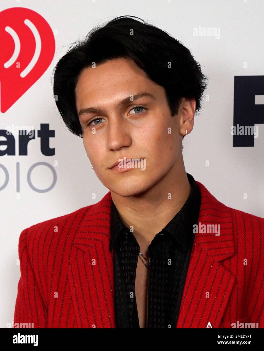 Lil Huddy attends the iHeartRadio Music Awards at the Dolby Theatre on ...
