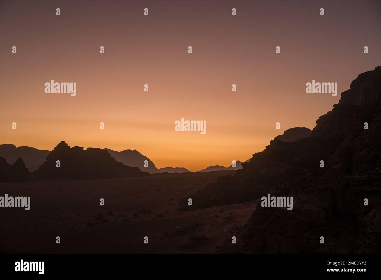 Wadi Rum desert, Jordan, Asia Stock Photo - Alamy
