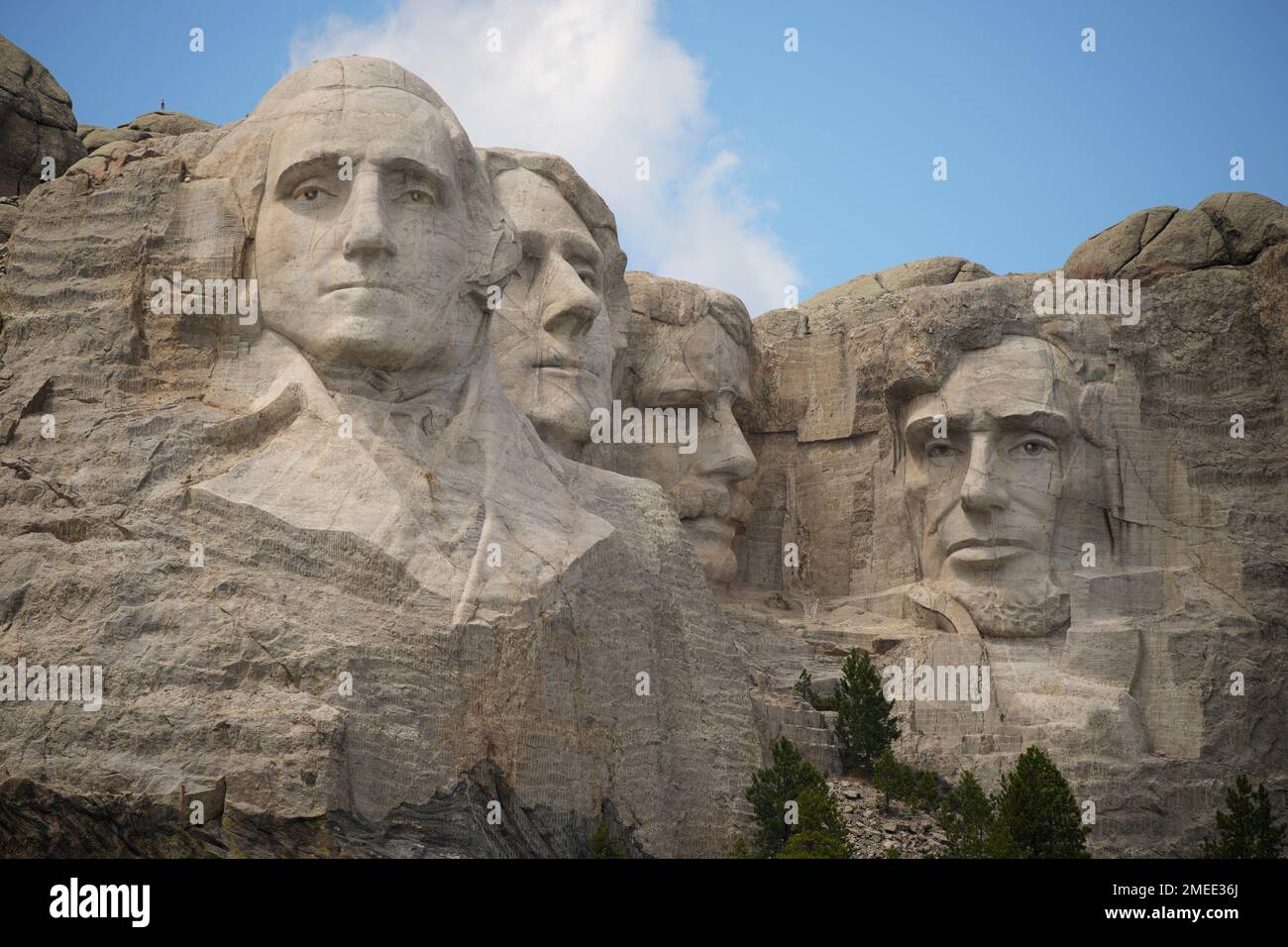 Faces at the Mount Rushmore National Monument Tuesday, May 25, 2021, in ...