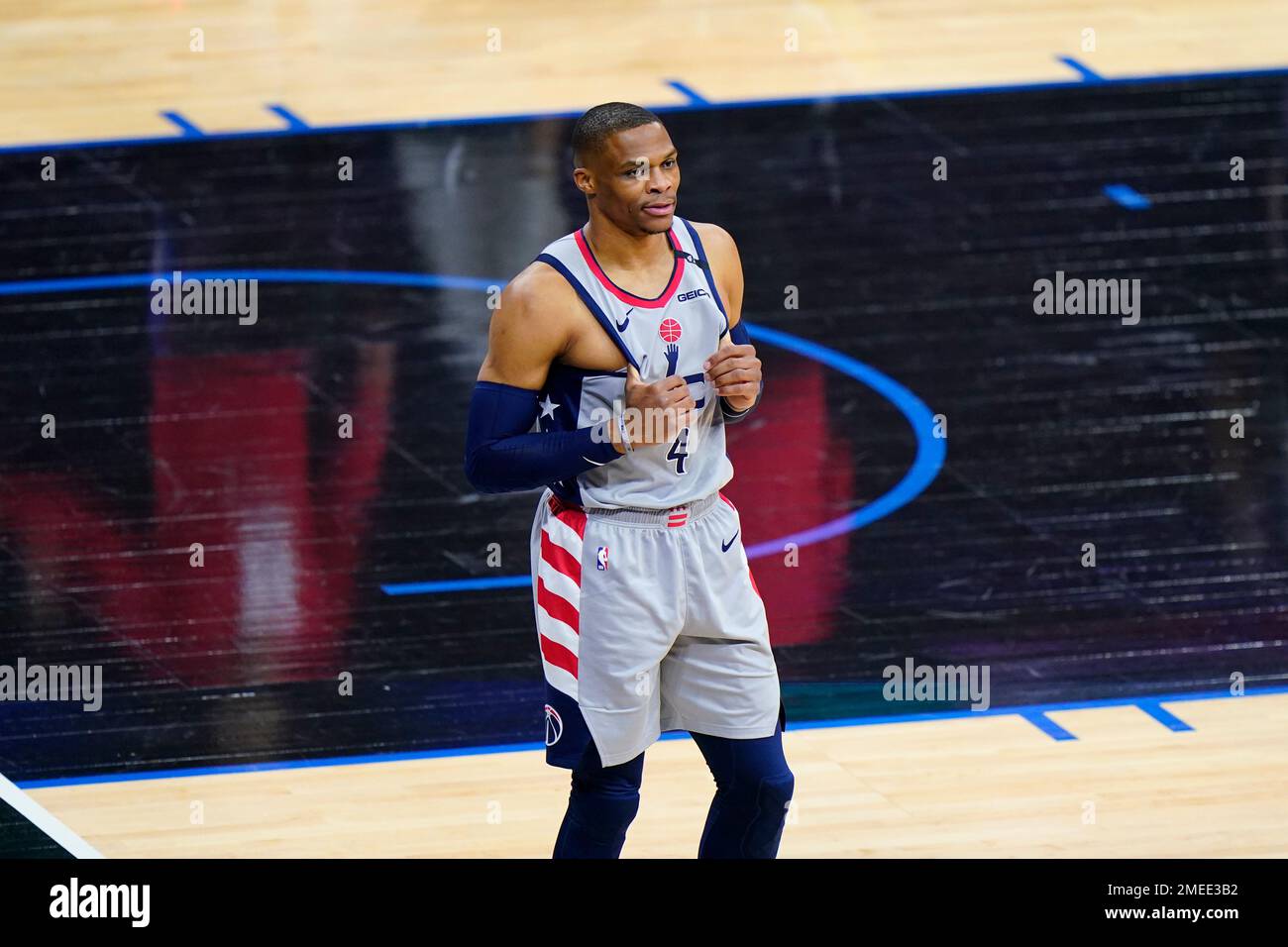 Washington Wizards' Bradley Beal plays during Game 2 in a first-round ...