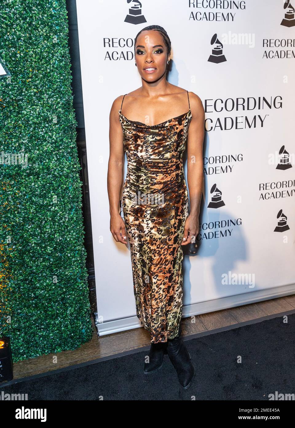 New York, USA. 23rd Jan, 2023. Anna Uzele attends 2023 GRAMMY New York ...