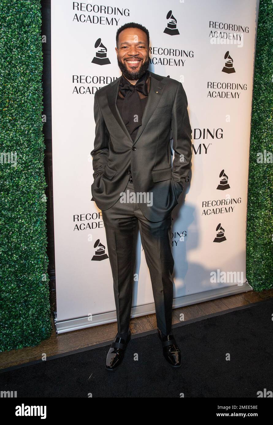 New York, USA. 23rd Jan, 2023. Jason Veasey attends 2023 GRAMMY New ...