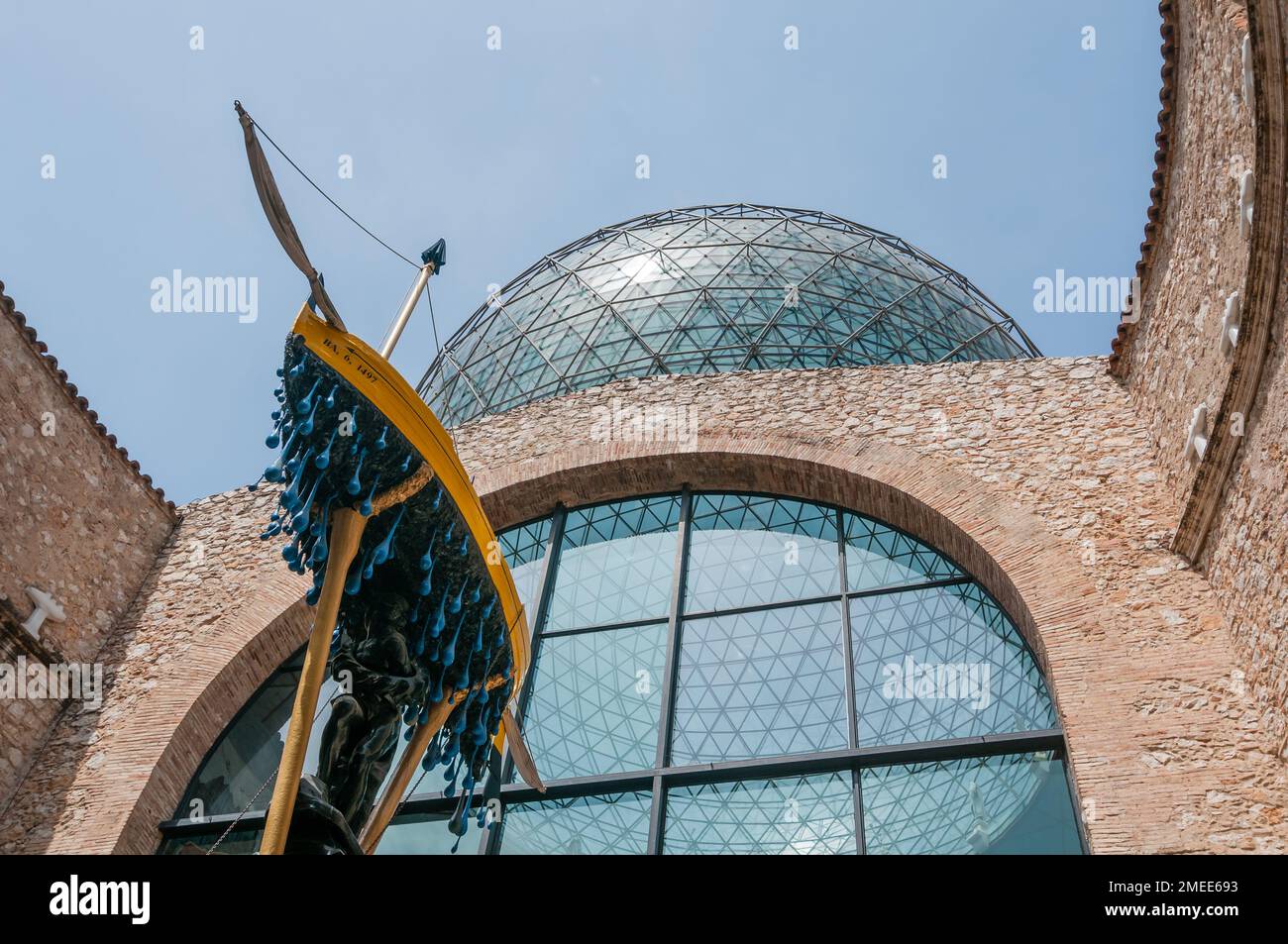 Main hall, Dalí Theatre-Museum, Figueres, Catalonia, Spain Stock Photo ...