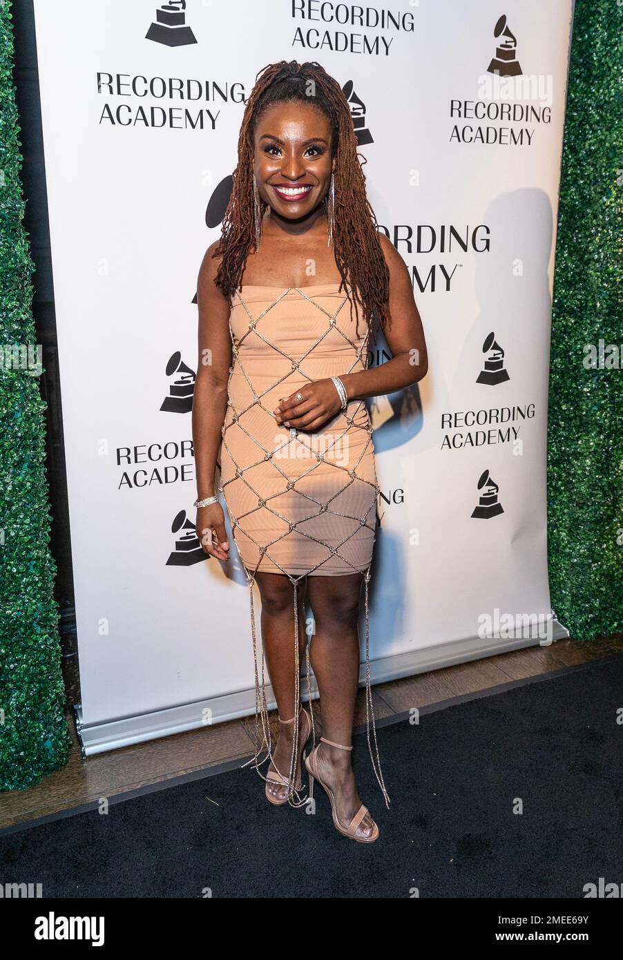 New York, USA. 23rd Jan, 2023. Brittney Mack attends 2023 GRAMMY New ...