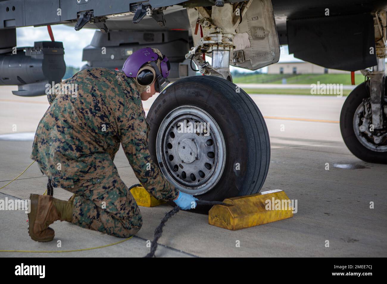 U.S. Marine Corps Lance Cpl. Jeremy Wentworth, a bulk-fuel specialist ...