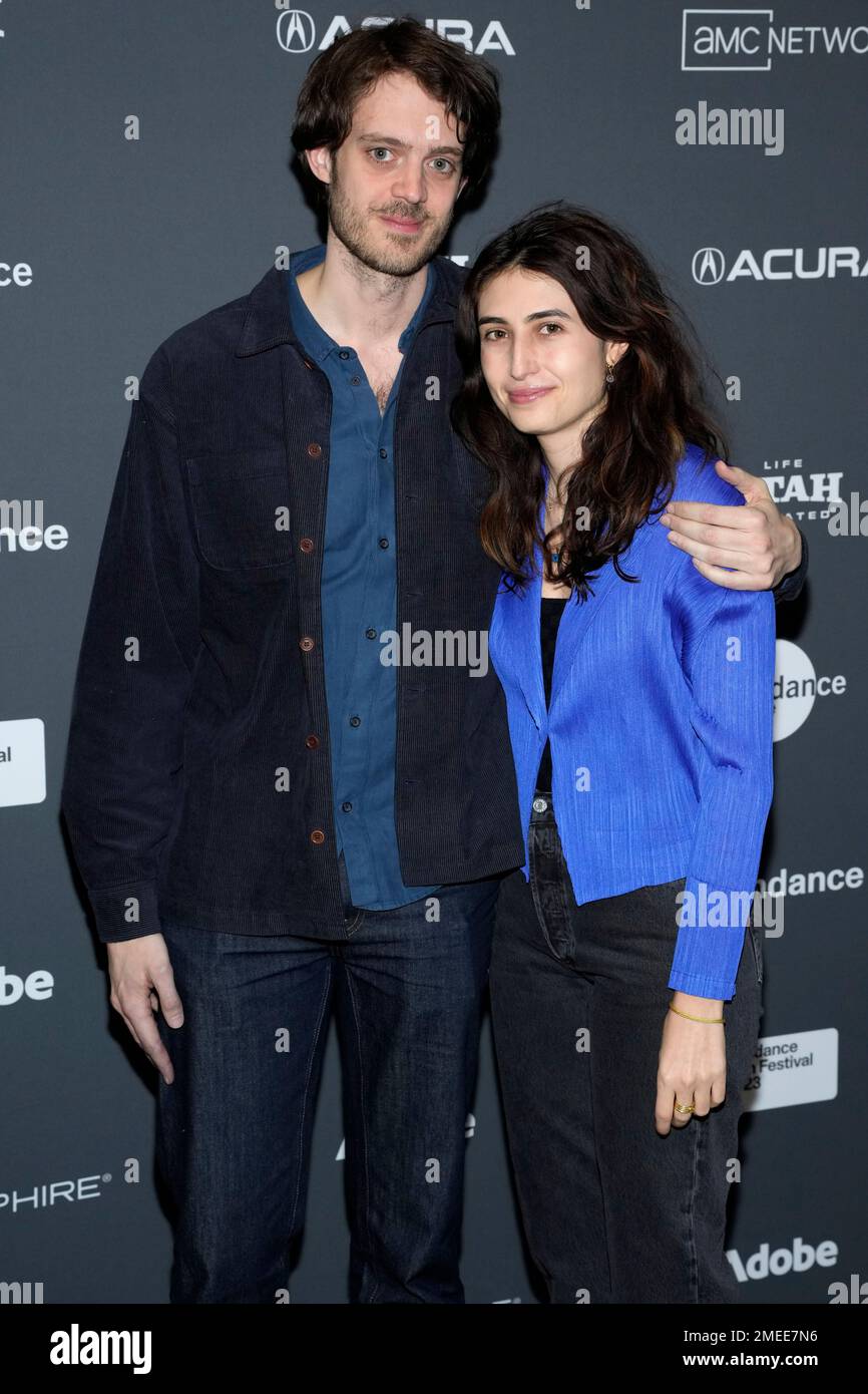 Cory Finley and Isabel Rosenthal attend the premiere of "Landscape with ...