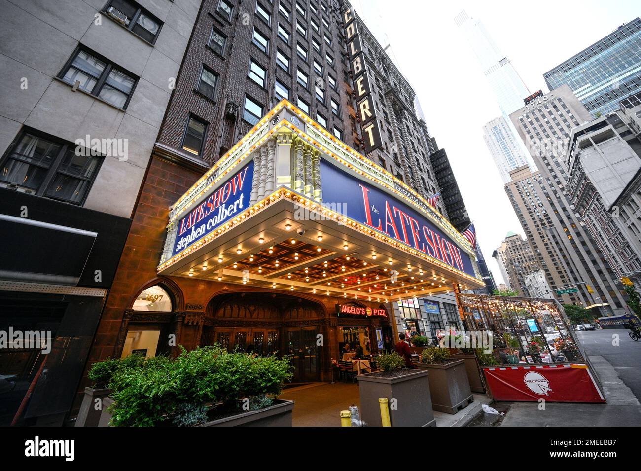 The Ed Sullivan Theater is shown on Monday, May 24, 2021, in New York ...