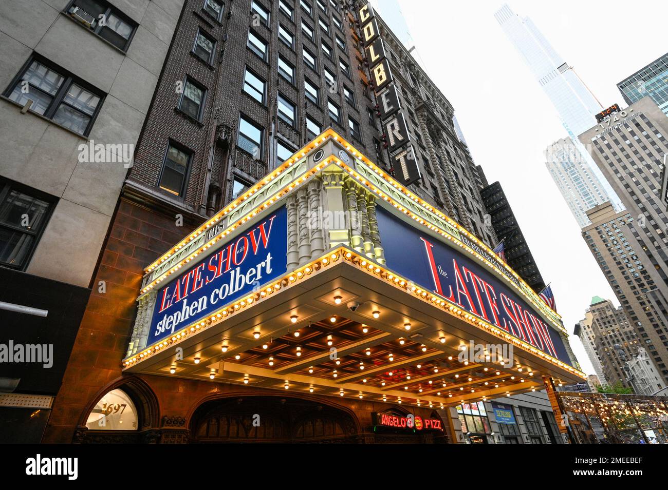 The Ed Sullivan Theater pictured on Monday, May 24, 2021, in New York ...