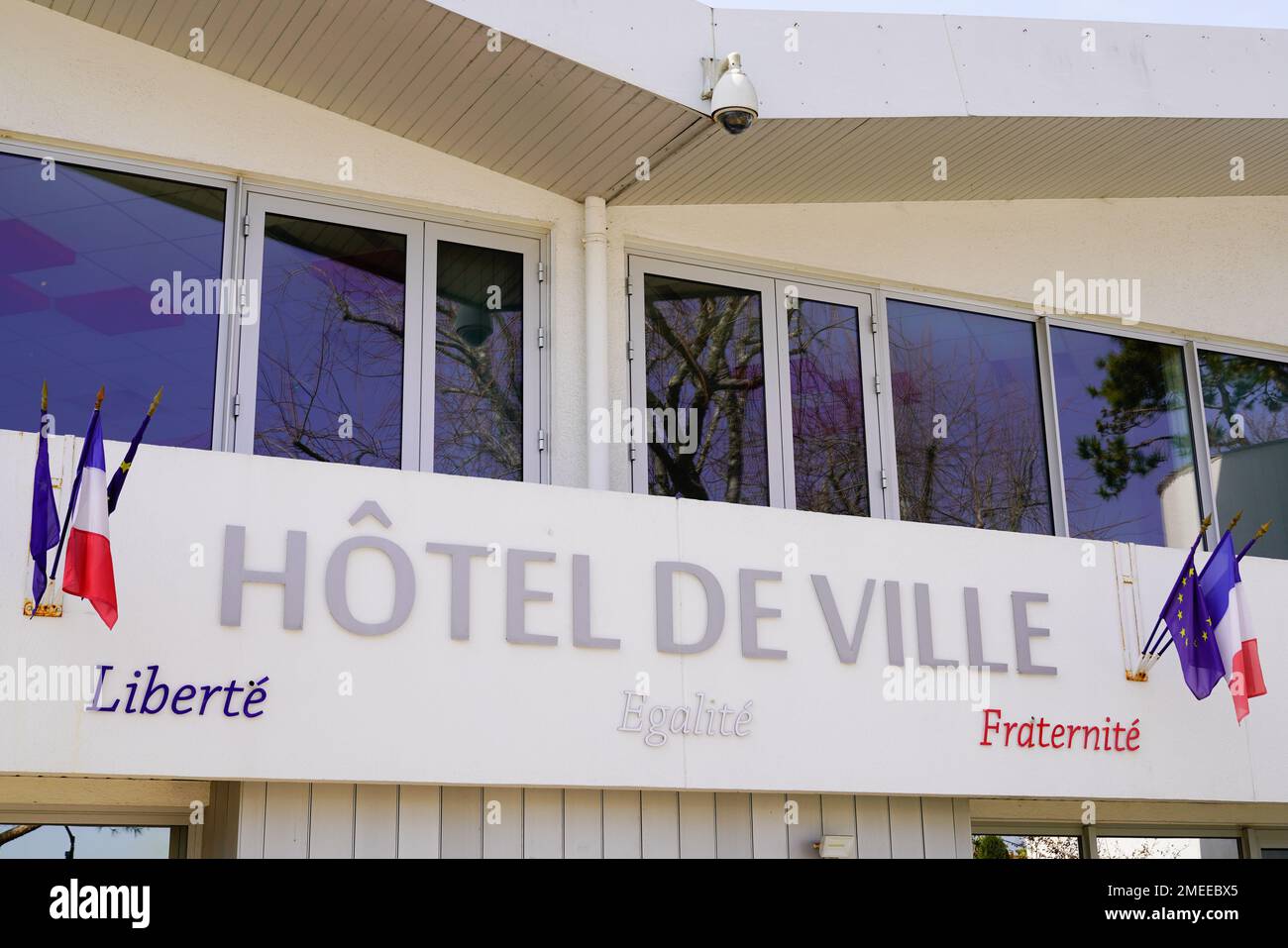 Bordeaux , Aquitaine France - 20 01 2023 : hotel de ville french text ...