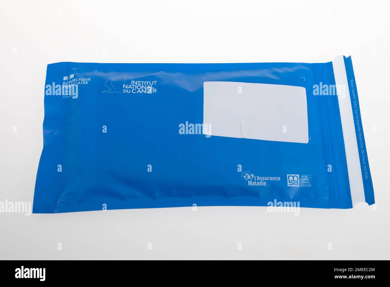 Bordeaux , Aquitaine France - 01 18 2023 : personal envelope screening ...