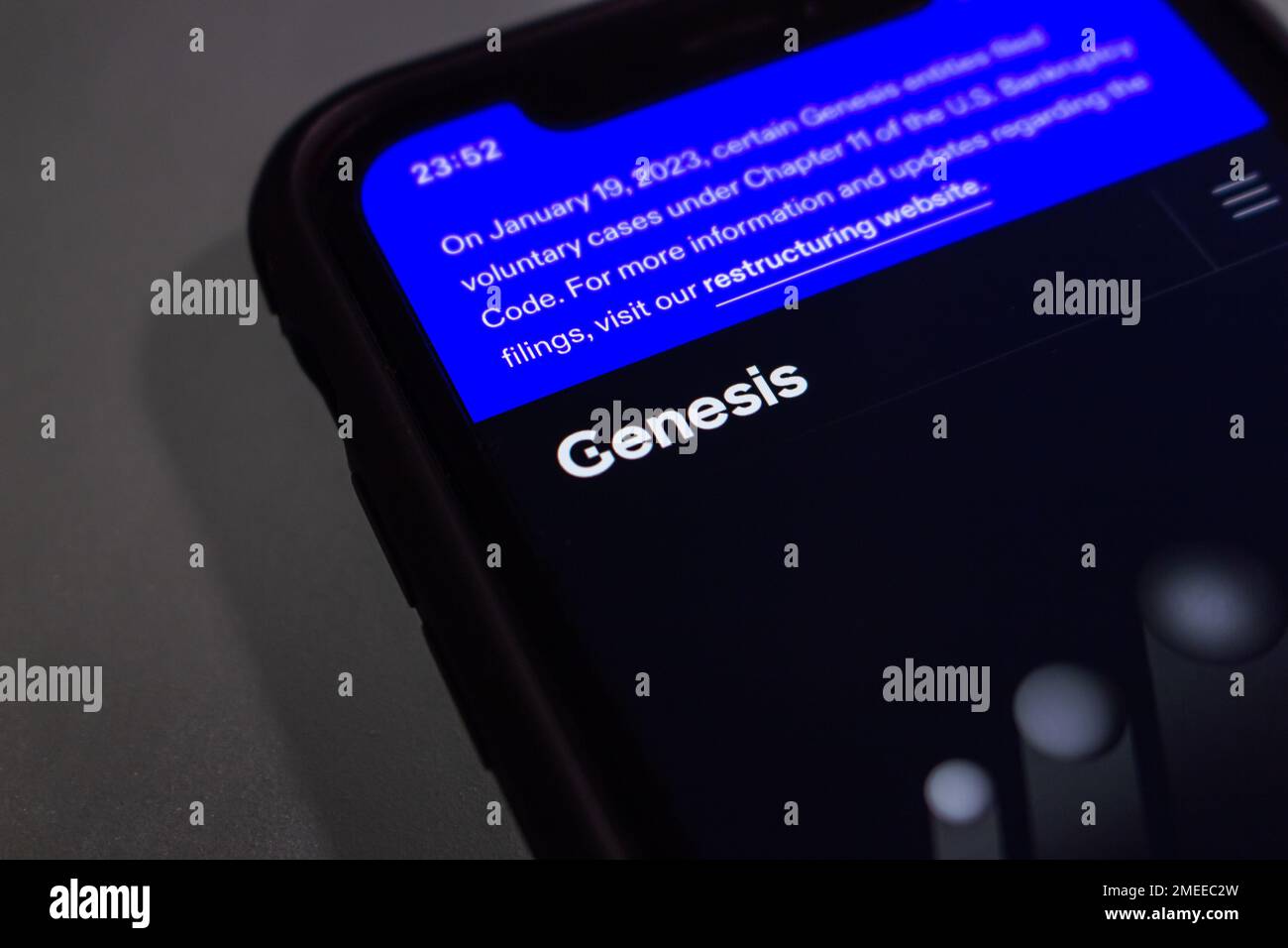 Genesis trading hi-res stock photography and images - Alamy