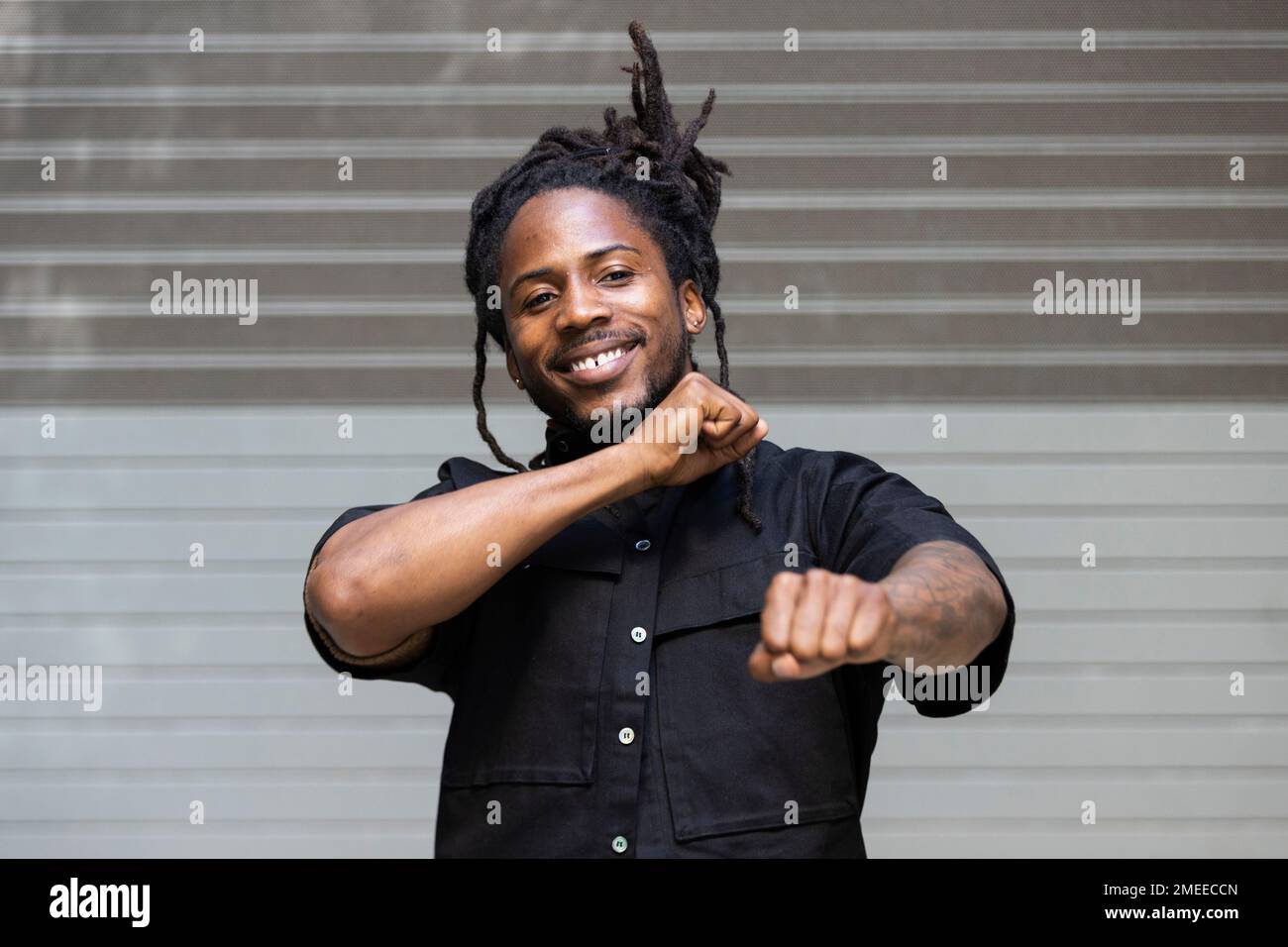 Rapper D Smoke poses for a portrait on Saturday, Dec. 26, 2020, in Los ...