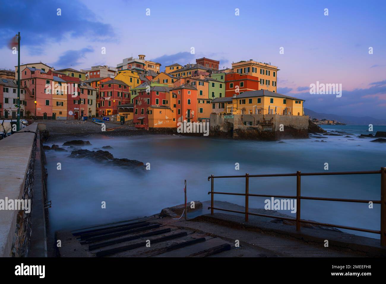 Boccadasse, Genoa, Liguria, Italy Stock Photo - Alamy