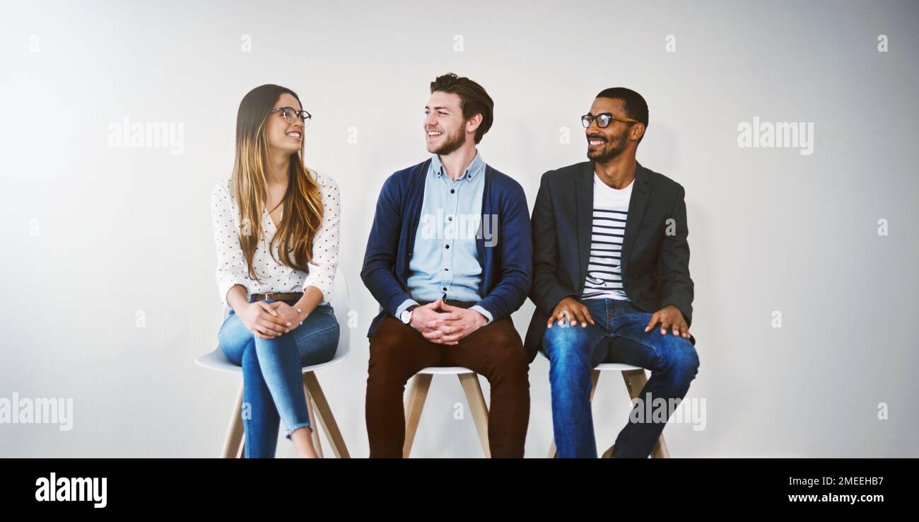 Her smile makes her stand out from the rest. a group of young ...