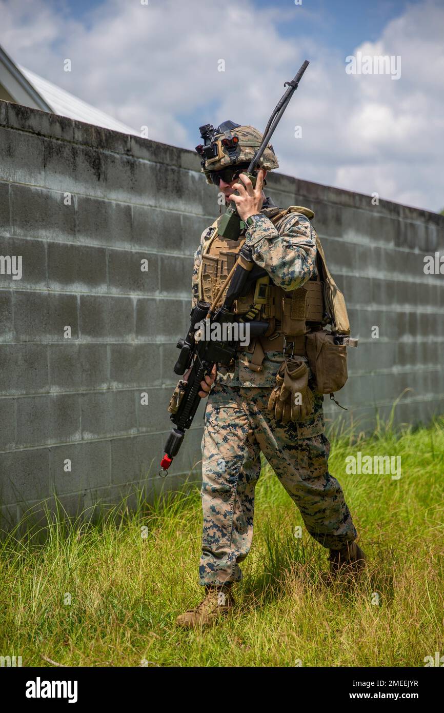 U.S. Marine Corps Cpl. Kyle McCullough, a squad leader with 1st ...