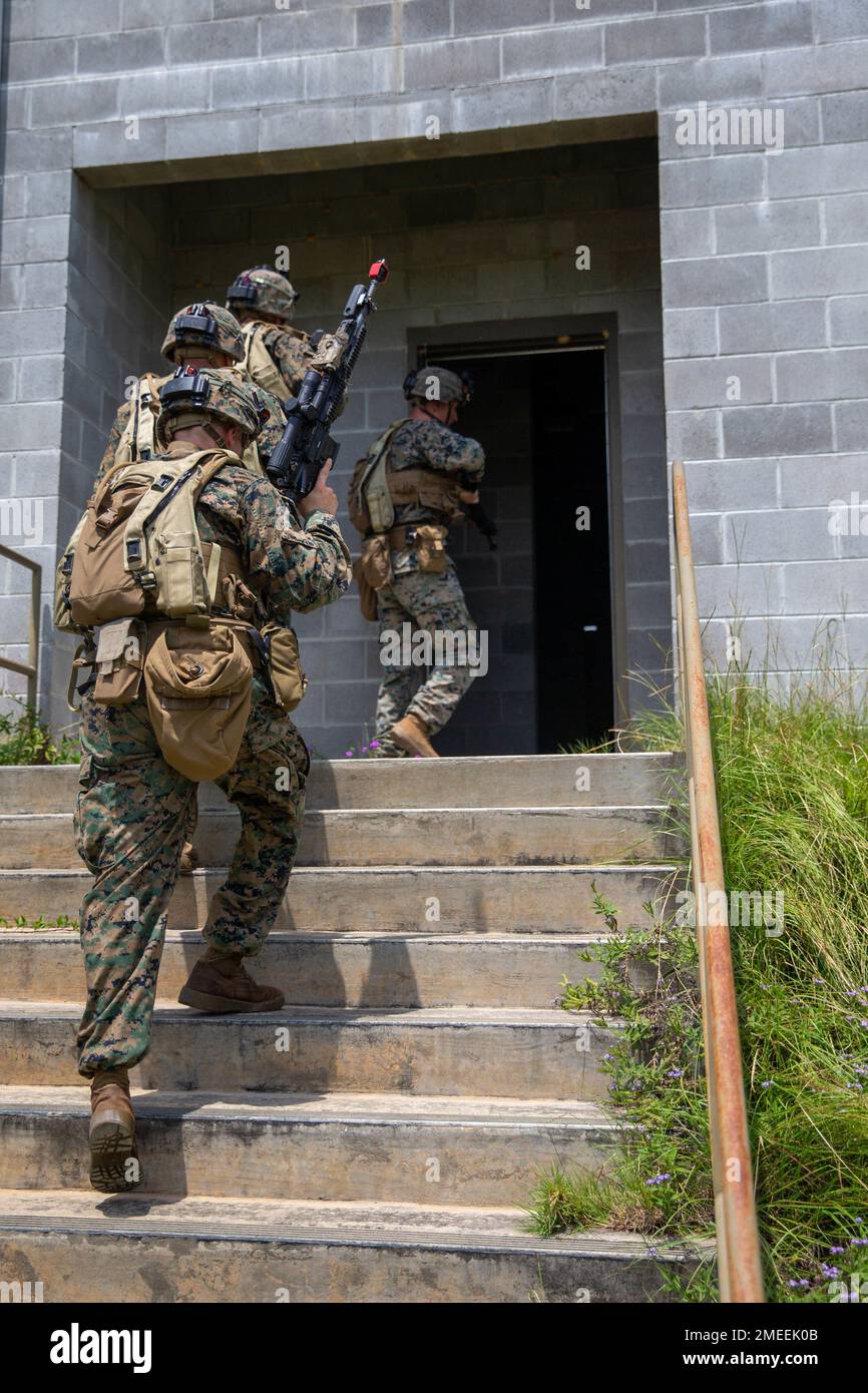 U.S. Marines with 1st Battalion, 8th Marine Regiment, 2d Marine ...