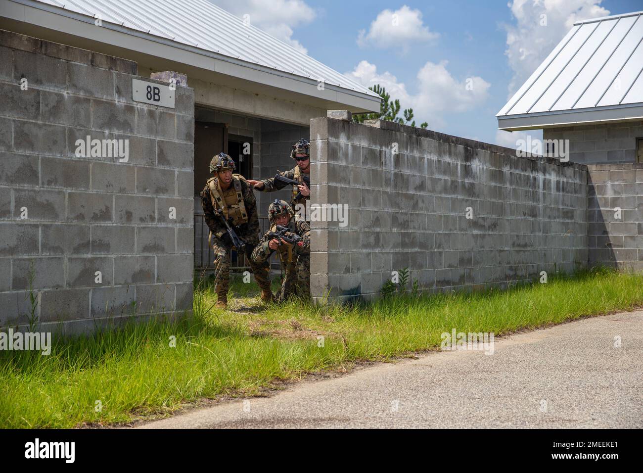 U.S. Marines with 1st Battalion, 8th Marine Regiment, 2d Marine ...