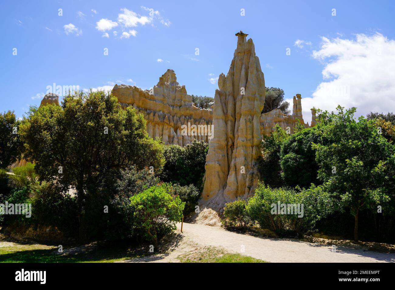 The Orgues of Ille sur Tet columns of soft rock geologic organs in ...