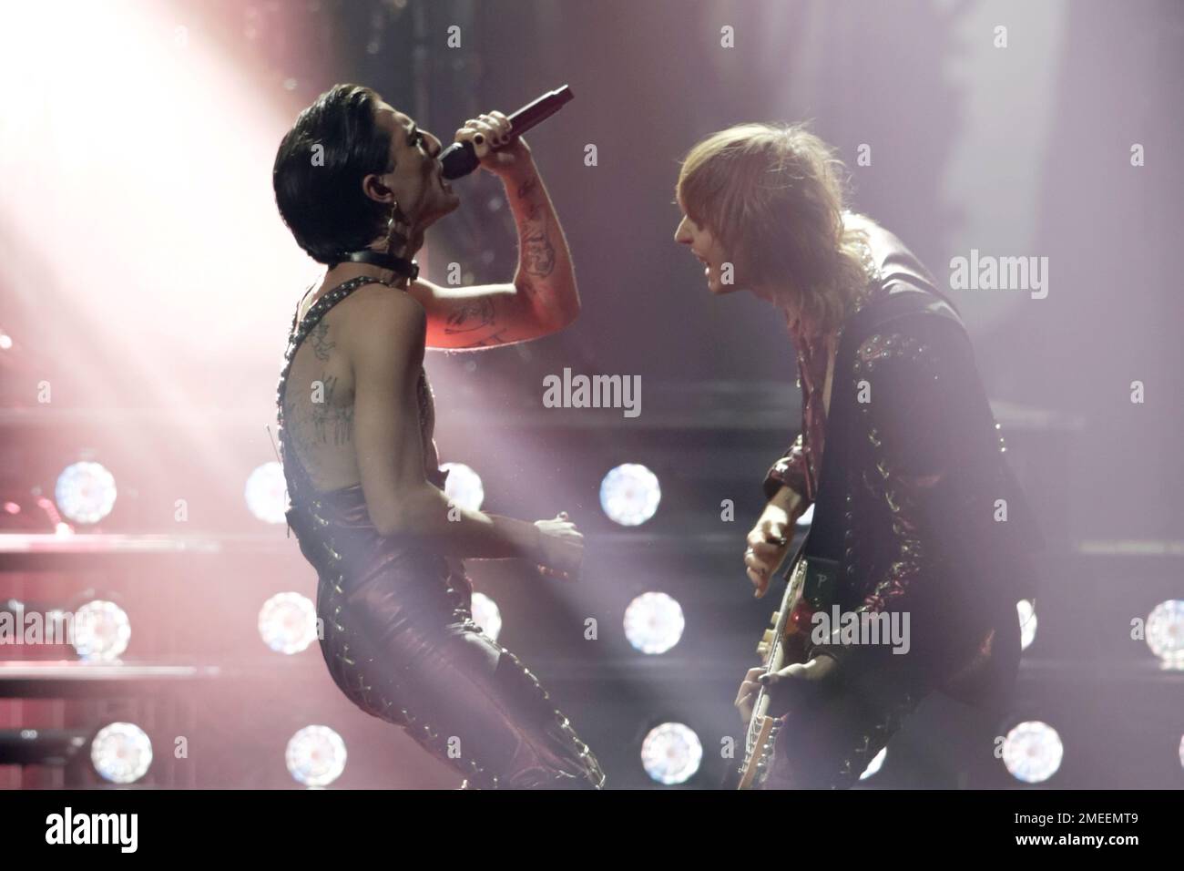 Maneskin from Italy perform Zitti E Buoni after winning the Grand Final ...