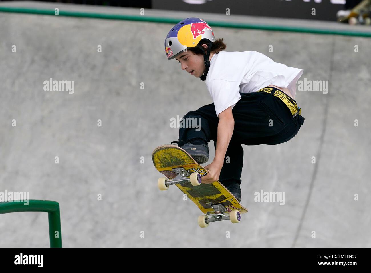 Gavin Rune Bottger, of the United States, competes in the Olympic ...