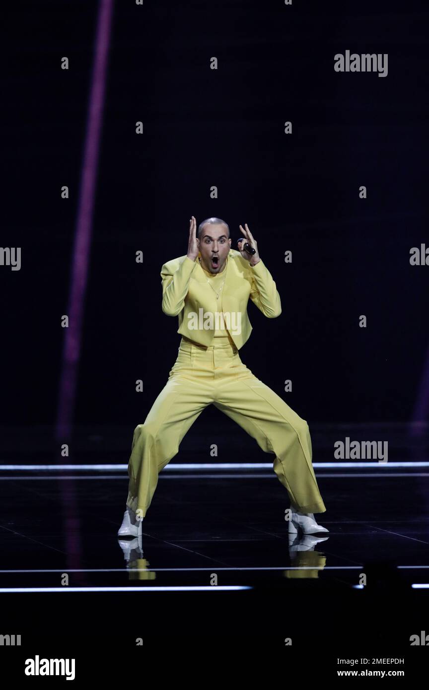 The Roop from Lithuania perform Discoteque at the Grand Final of the ...