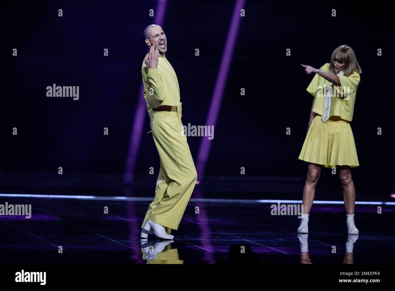 The Roop from Lithuania perform Discoteque at the Grand Final of the ...