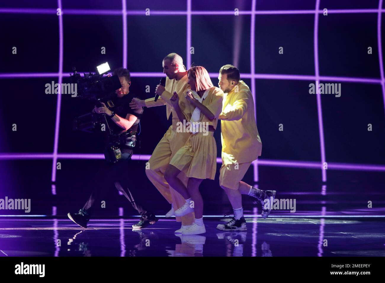 The Roop from Lithuania perform Discoteque at the Grand Final of the ...