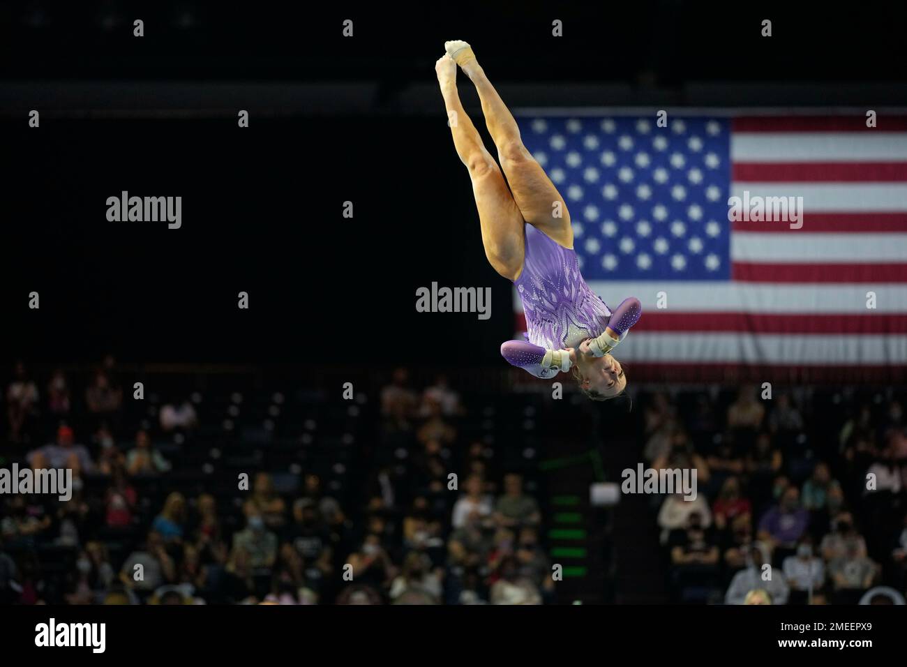 Sophie Butler performs her floor routine during the U.S. Classic ...