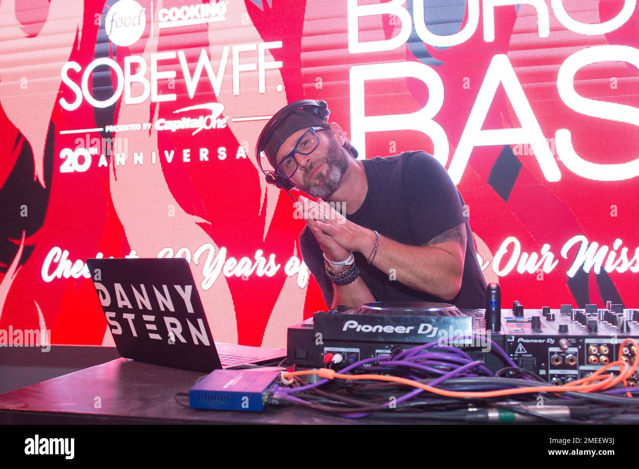 DJ Danny Stern attends the SOBEWFF® Burger Bash on Friday, May 21, 2021 ...