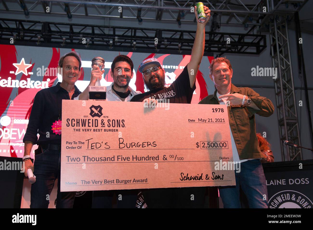 Chef Teodoro Armas of Ted's Burgers attends the SOBEWFF® Burger Bash on ...