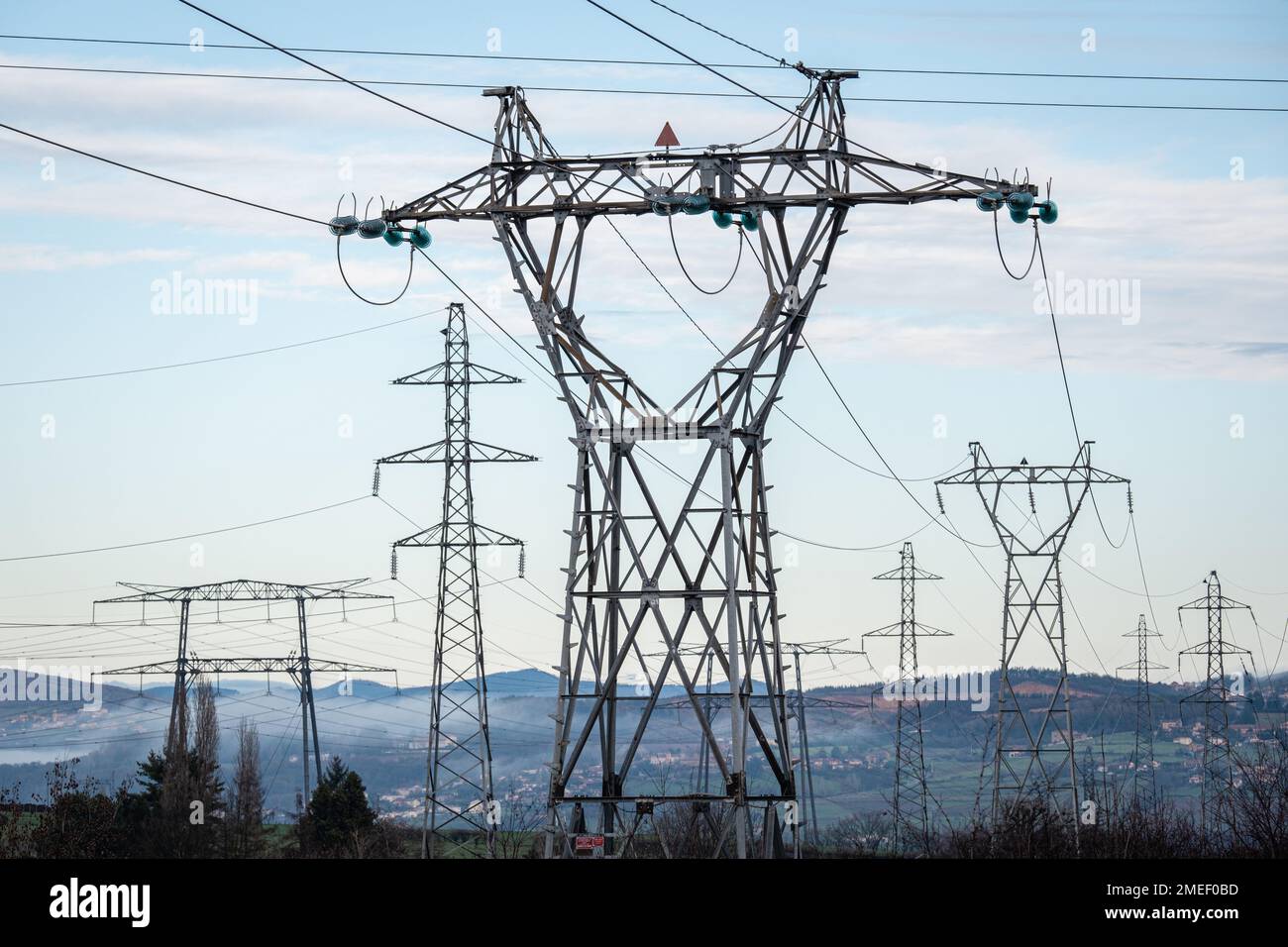 Pylones electrique hi-res stock photography and images - Alamy
